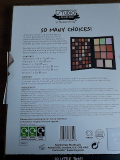 Studio London, A Review of Superdrug's Eye and Face palette